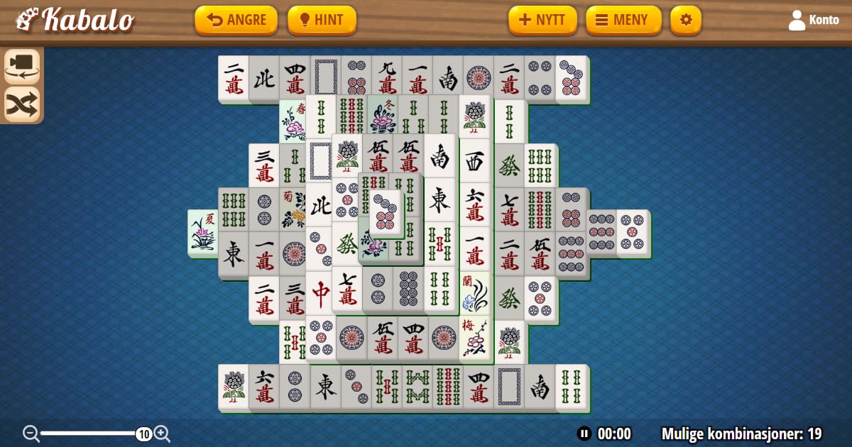 Spill Mahjong Kabal - Kabalo.no